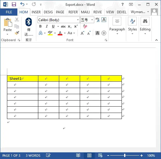 Export Excel To Word 05 Access Excel Tips